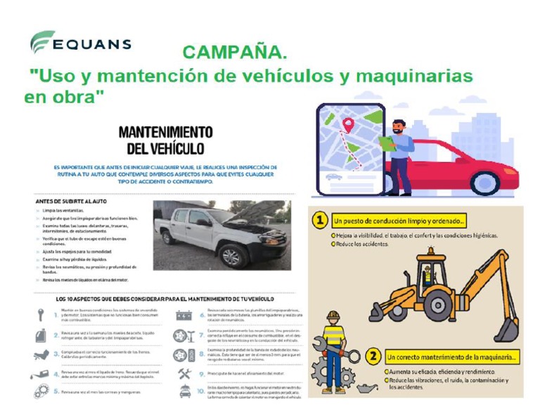 Afiche Campaña Uso de Vehiculos | PDF