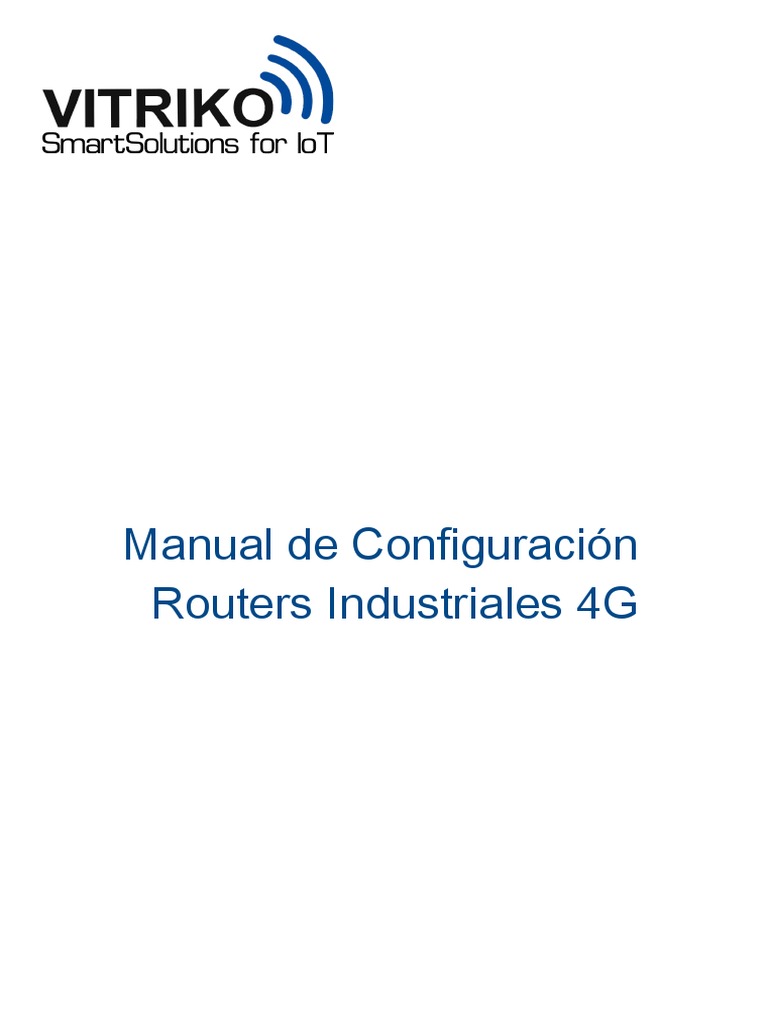 Manual Configuración Routers 4G | PDF | I Pv6 | Computer Network