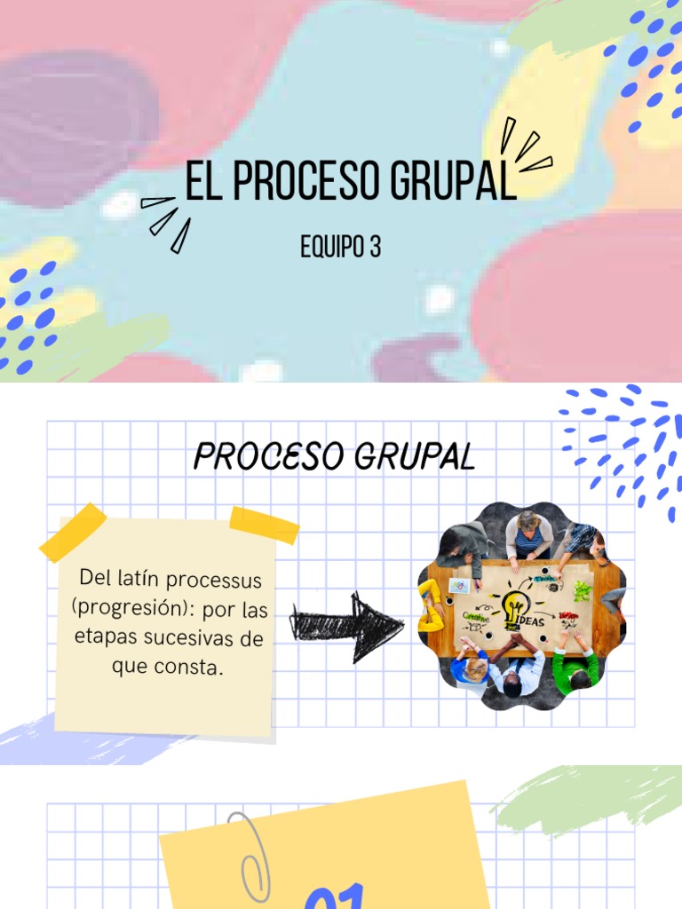 Proceso Grupal | PDF | Sicología | Aprendizaje