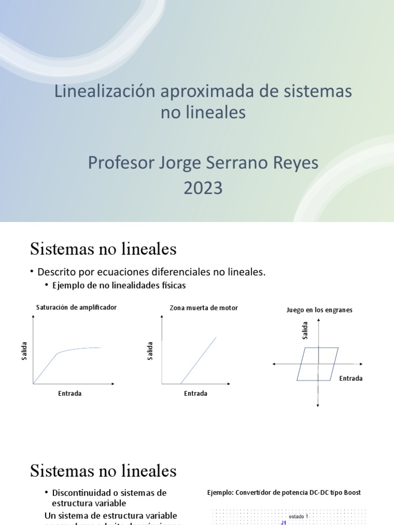 Linealizacion | Descargar gratis PDF | Linealidad | Ecuaciones