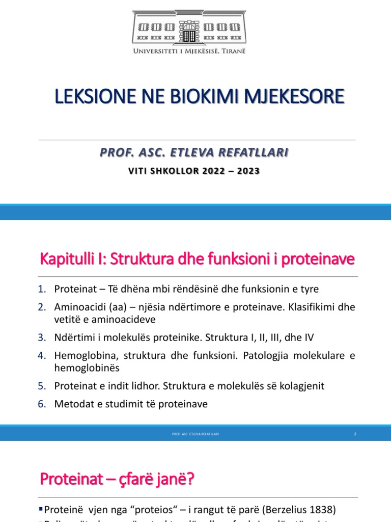 Biokimi Kapitulli 1 | PDF