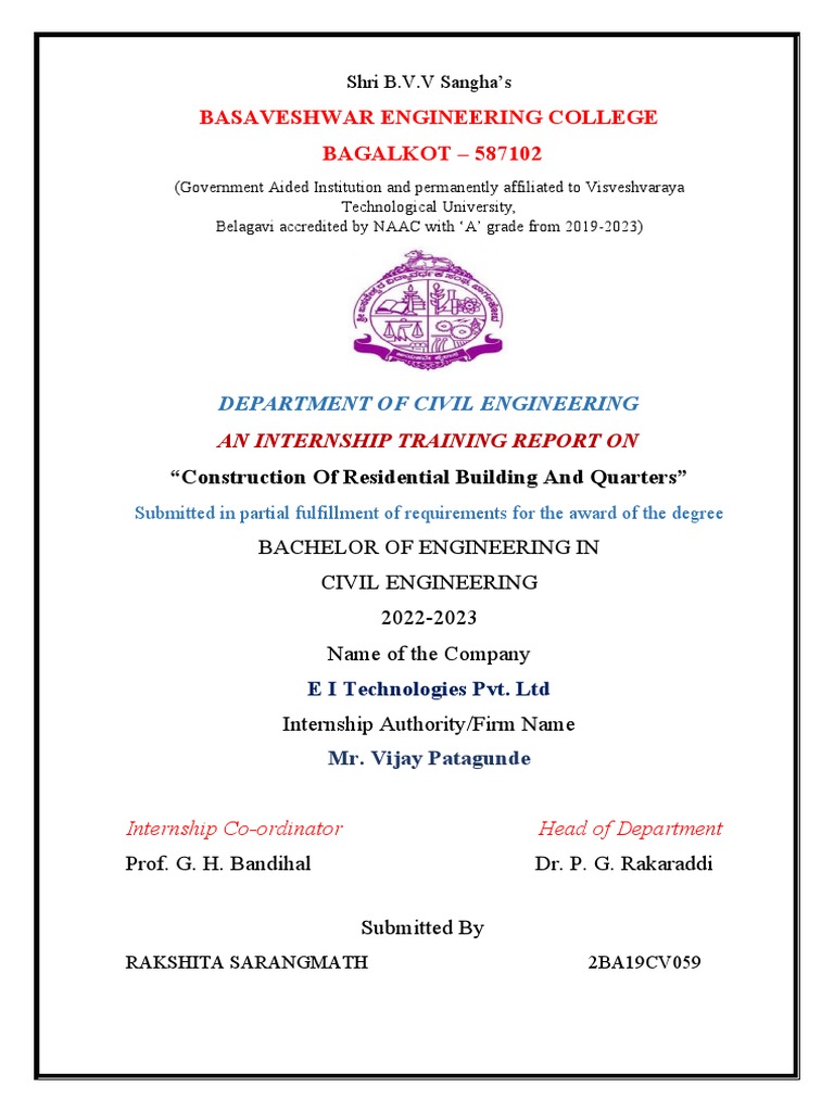 Interenship, 2 | PDF | Concrete | Foundation (Engineering)