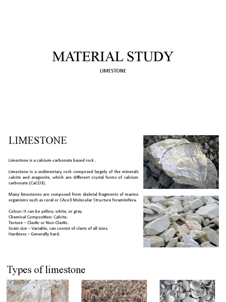 Limestone | PDF | Limestone | Materials
