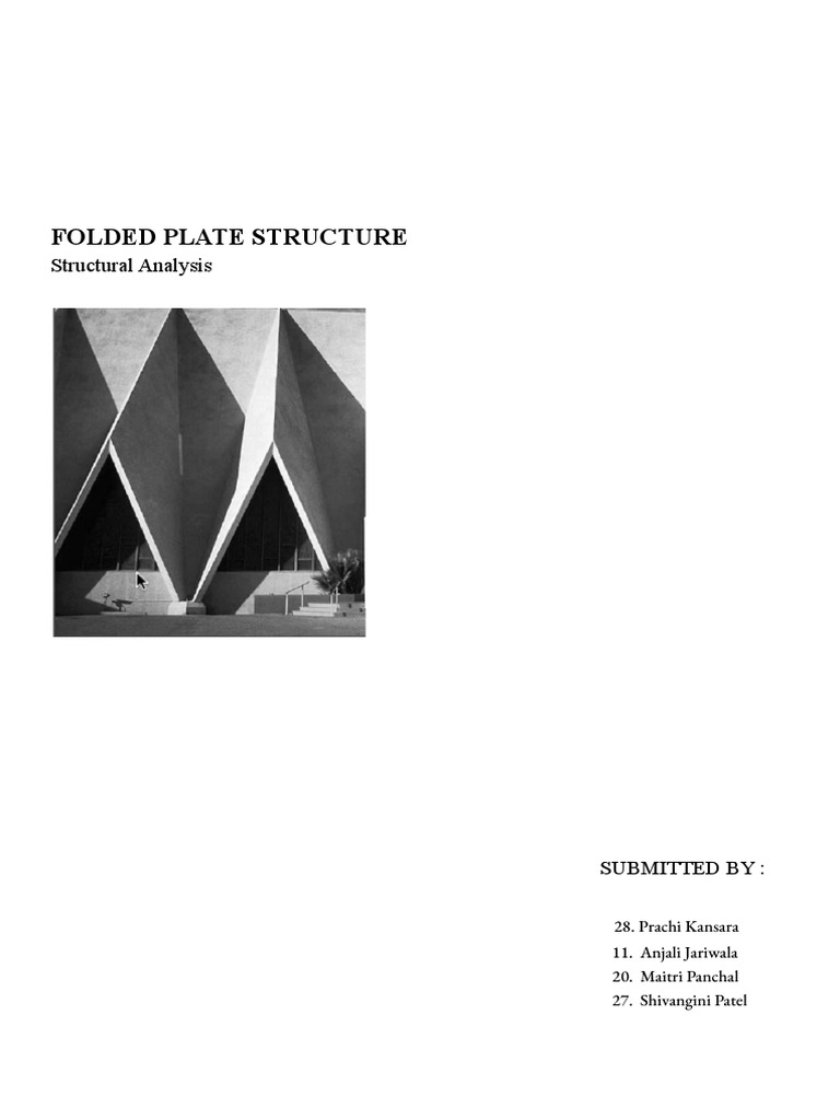 Folded Plate Structure | PDF | Architectural Elements | Real Estate