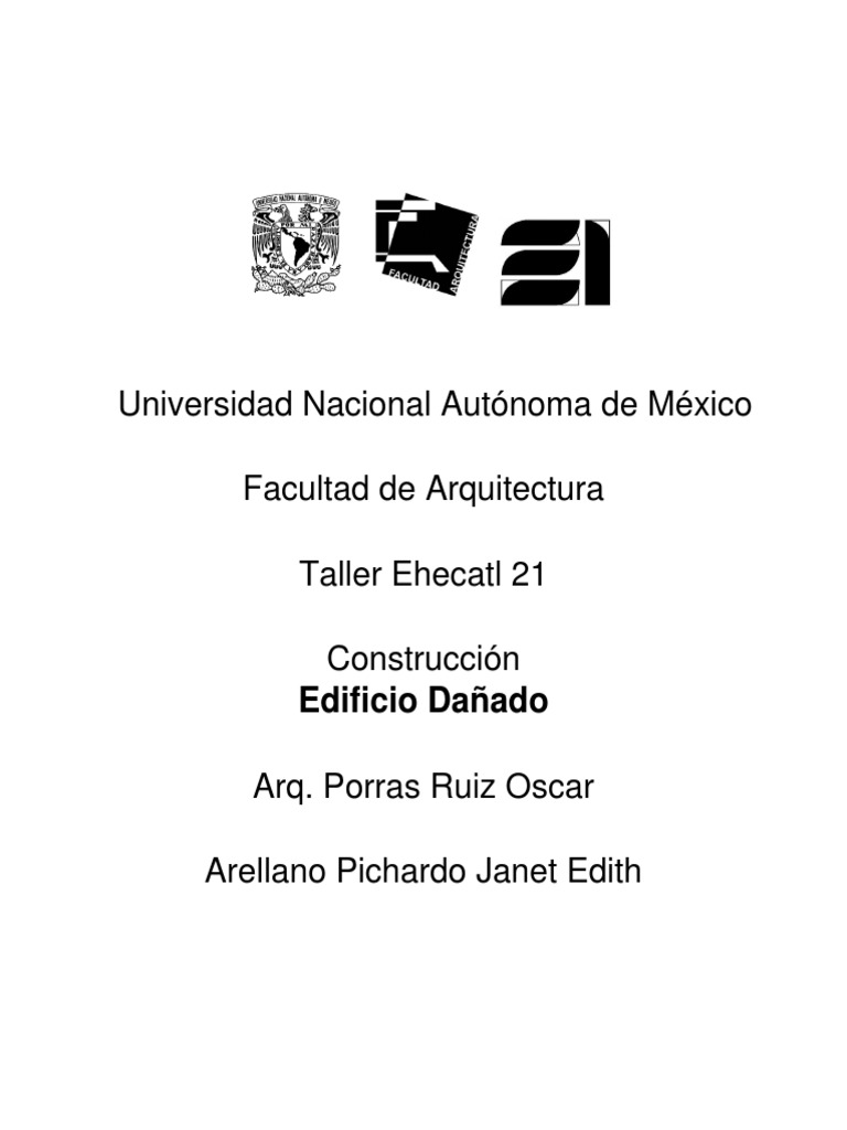 Tipos De Cimientos De Edificios Pdf