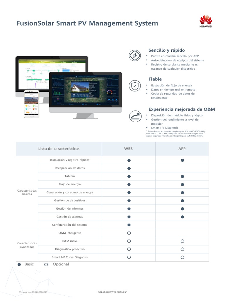 Fusion Solar Smart PVMGMT Sys | PDF | Aplicación movil | Ingeniería ...
