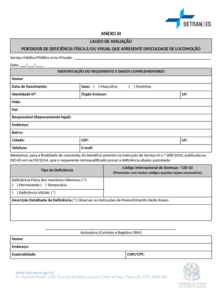 Declaracao SUS Anexo III | PDF