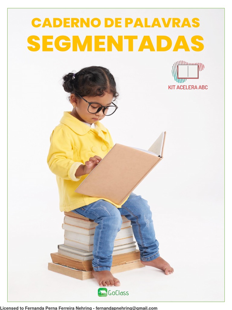 04 - Caderno de Palavras Segmentadas | PDF | Direitos Autorais