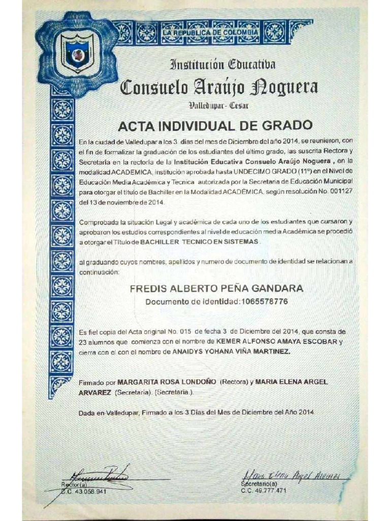 Acta de Grado-Comprimido | PDF