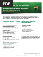 Multi-Vehicle ATF: Maxlife | PDF | Transmission (Mechanics) | Viscosity