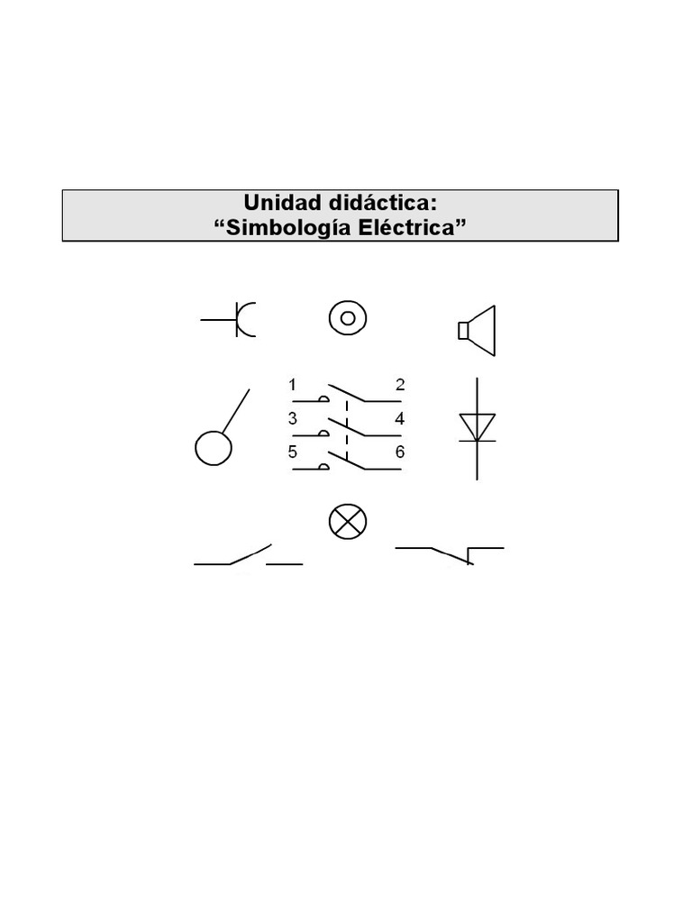 Simbologia 1 | PDF | Puerta lógica | Relé