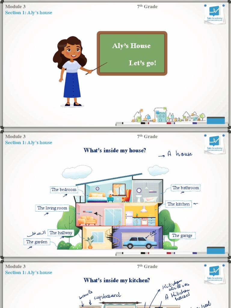 Section 1 Aly's House Cours+correctio | PDF