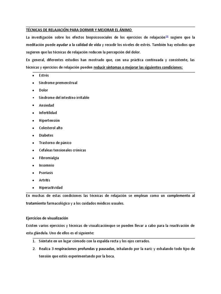 Técnicas de Sugestion Autohipnosis y Relajación para Dormir y Mejorar ...