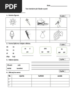 Modele Testesh Per KL-I | PDF