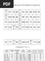 Constructing Frequency Distribution Tables | PDF | Probability ...