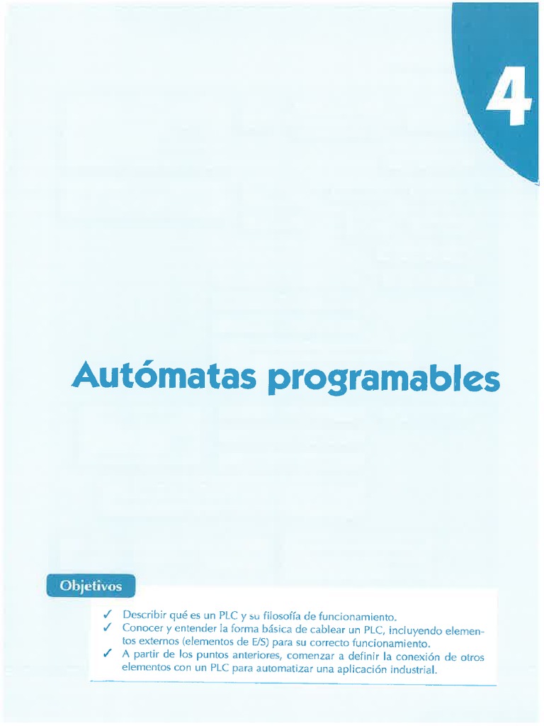Integracion - de - Sistemas - 04 Autómatas Programables | PDF