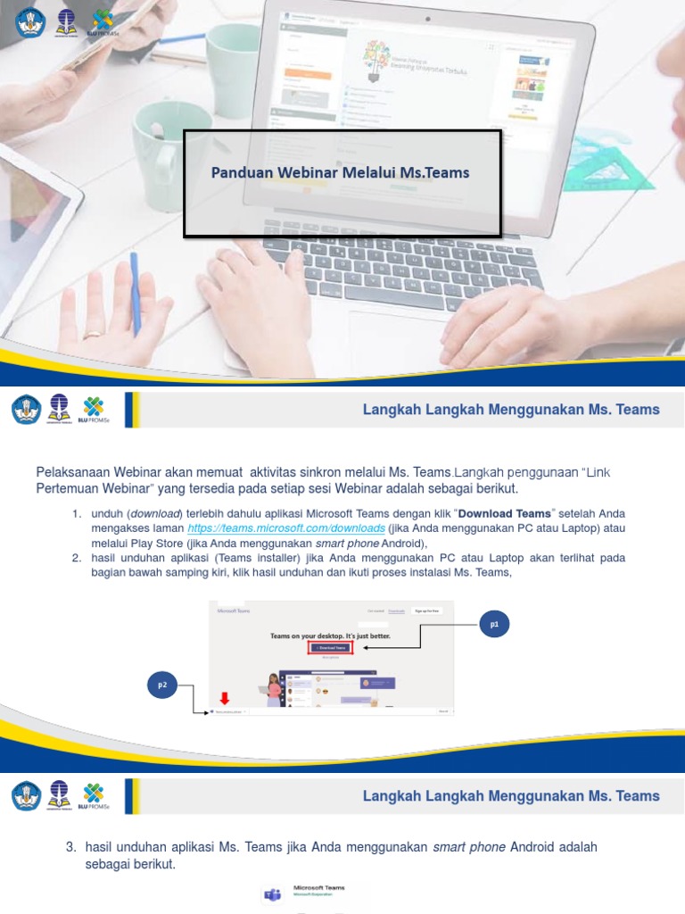 Panduan Tutorial Tuweb Melalui Ms - Teams-1 | PDF