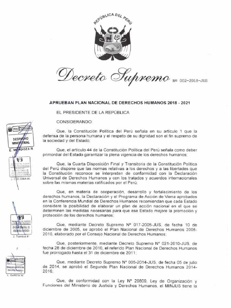 DS 002-2018-Jus | PDF