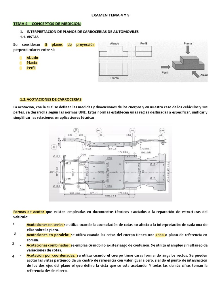 Tema 4 y 5 Estructuras Del Vehiculo | PDF | Direccion | Eje
