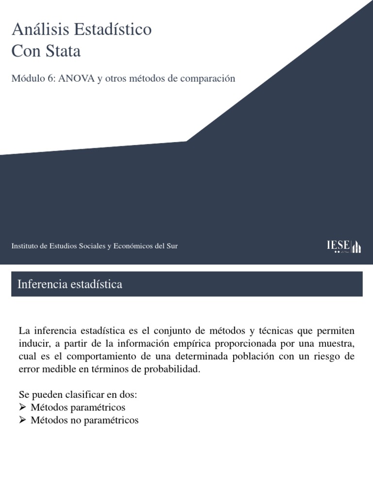An Overview Of Statistical Analysis Methods For Comparing Groups Anova