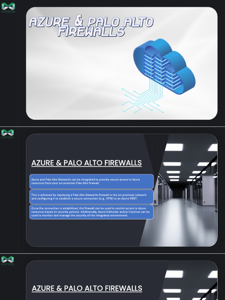 Azure and Palo Alto Firewalls | PDF