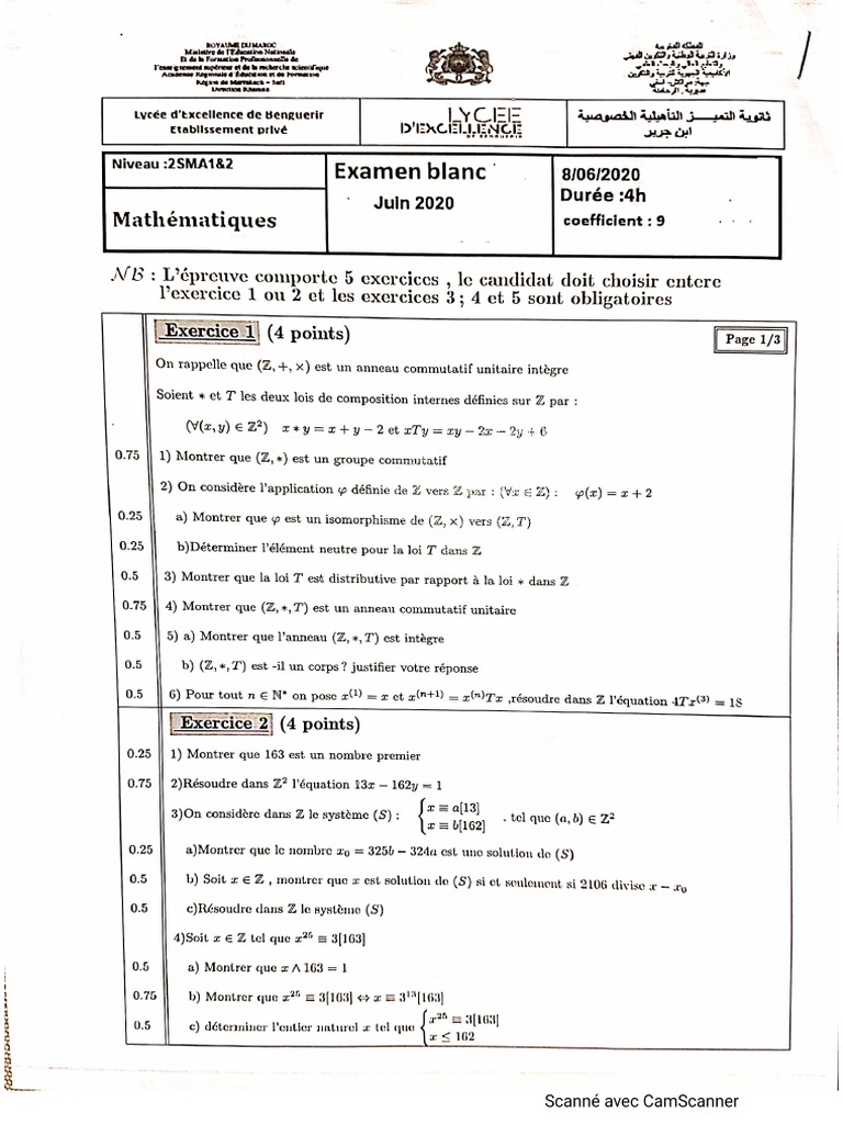 Lydex Maths 2020 | PDF