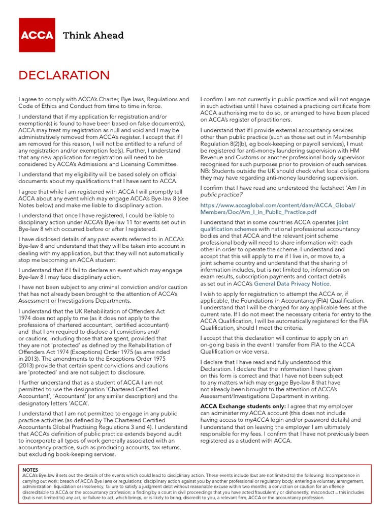 Ir Declaration 2022 | PDF | Accountant | Accounting