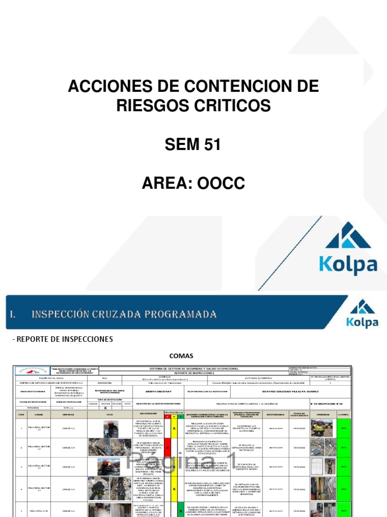 Acrc y Paav - Oocc - Semana 51 | PDF