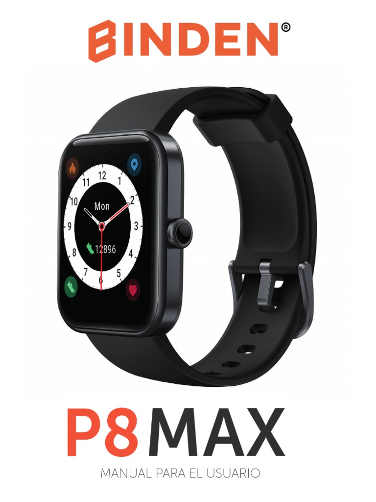Smartwatch ID206 - P8 Max Binden Manual2 | PDF | Reloj inteligente | Ios