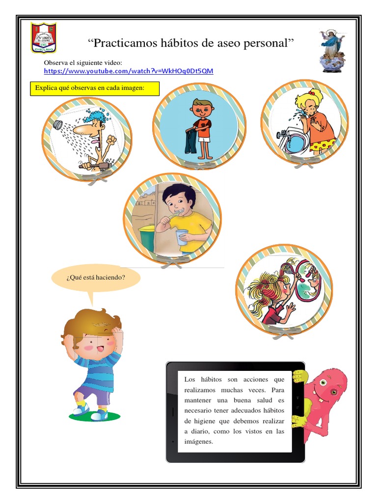 Hábitos de Aseo Personal | Descargar gratis PDF | Higiene | Salud pública