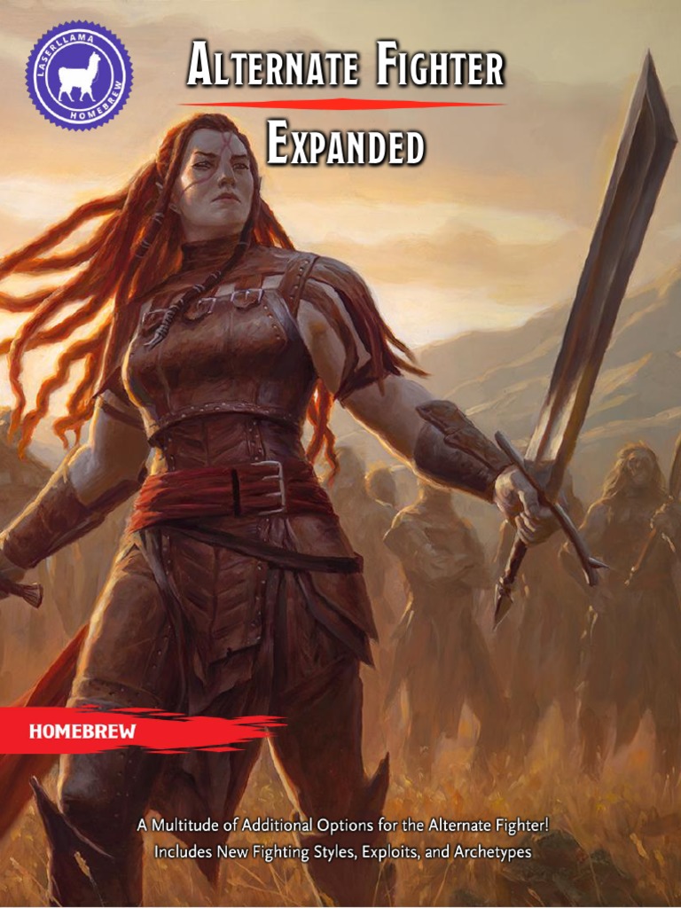 Alternative Fighter Expanded DnD5e | PDF