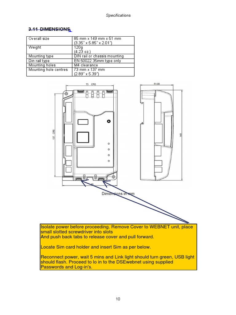 DIN Rail Mounting Guide | PDF | Technology & Engineering