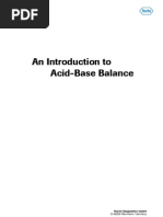 Acid Base Balance | PDF | Ph | Buffer Solution