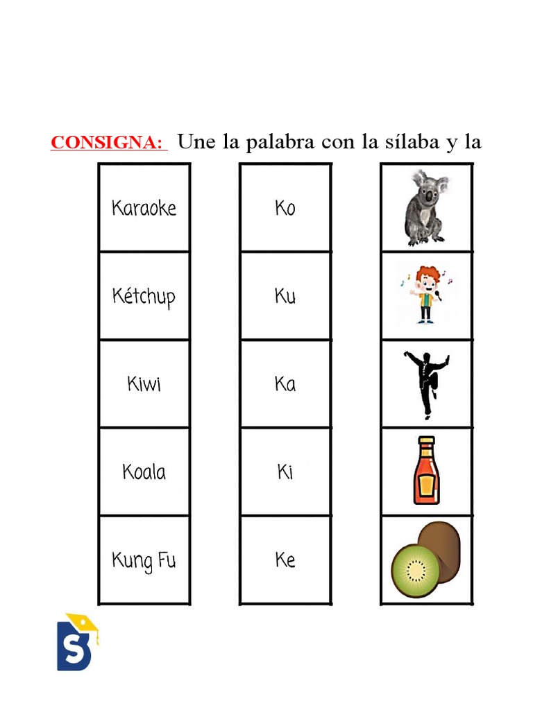 sílabas k | PDF