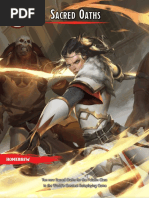 D&D 5E - Gunslinger Class | PDF | Ballistics | Projectile Weapons