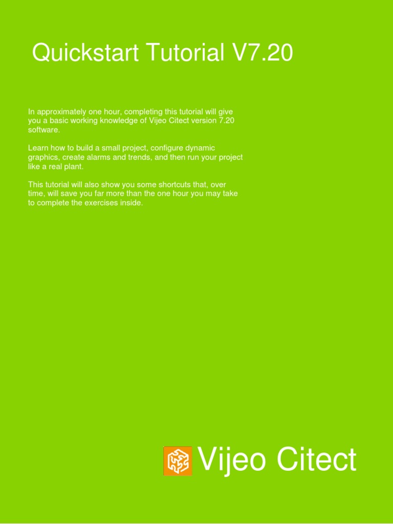 Vijeo Quick Start Tutorial V720 | PDF | Button (Computing) | Server (Computing)