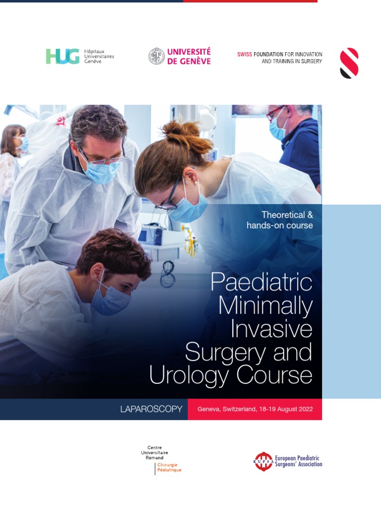 GENEVE Pediatric Surgery Brochure 2022 PRINT 210x280mm3mm Bleed | PDF ...