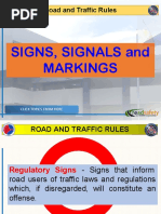 Complete List of LTO Traffic Signs and Symbols | PDF