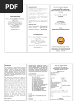 IITM Timetable | PDF | Art | Technology & Engineering