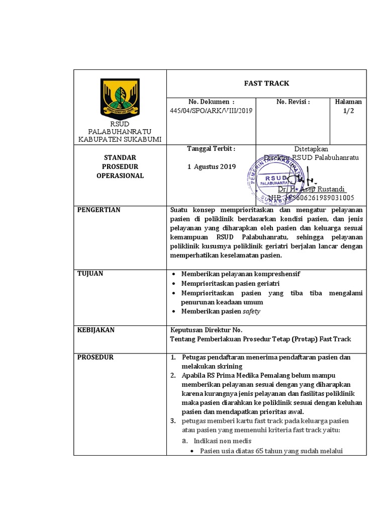 Spo Fast Track | PDF