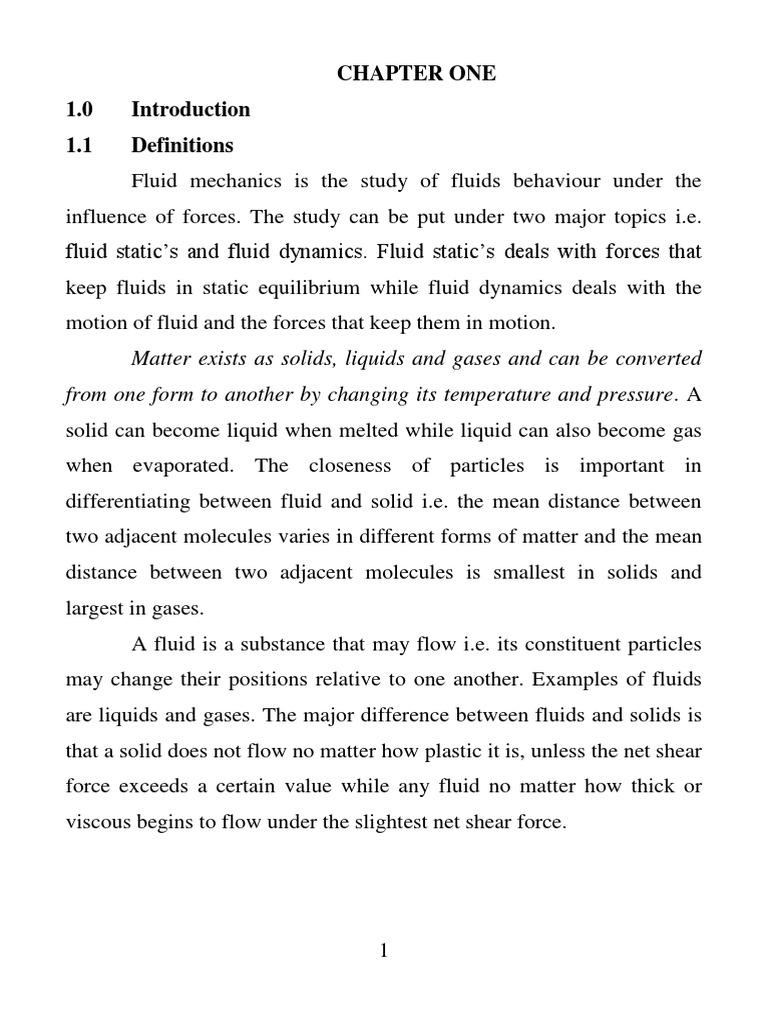 Fluid Mechanics Pdf Fluid Mechanics Viscosity