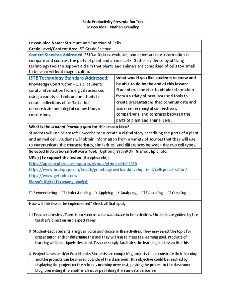 NG BPT Lesson | Download Free PDF | Learning | Teachers