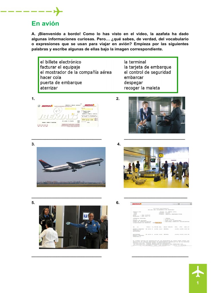 Guía de Viaje en Avión | PDF | Aeropuerto | Auxiliar de vuelo