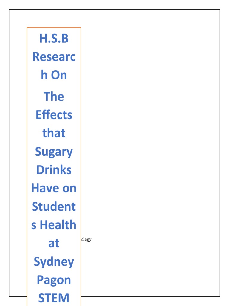 HSB Sba | PDF | Soft Drink | Obesity