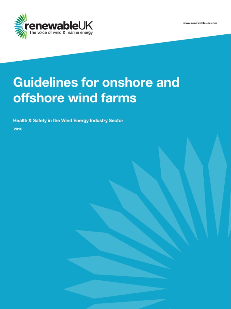 Guidelines for Health & Safety in the Wind Energy Industry Sector ...