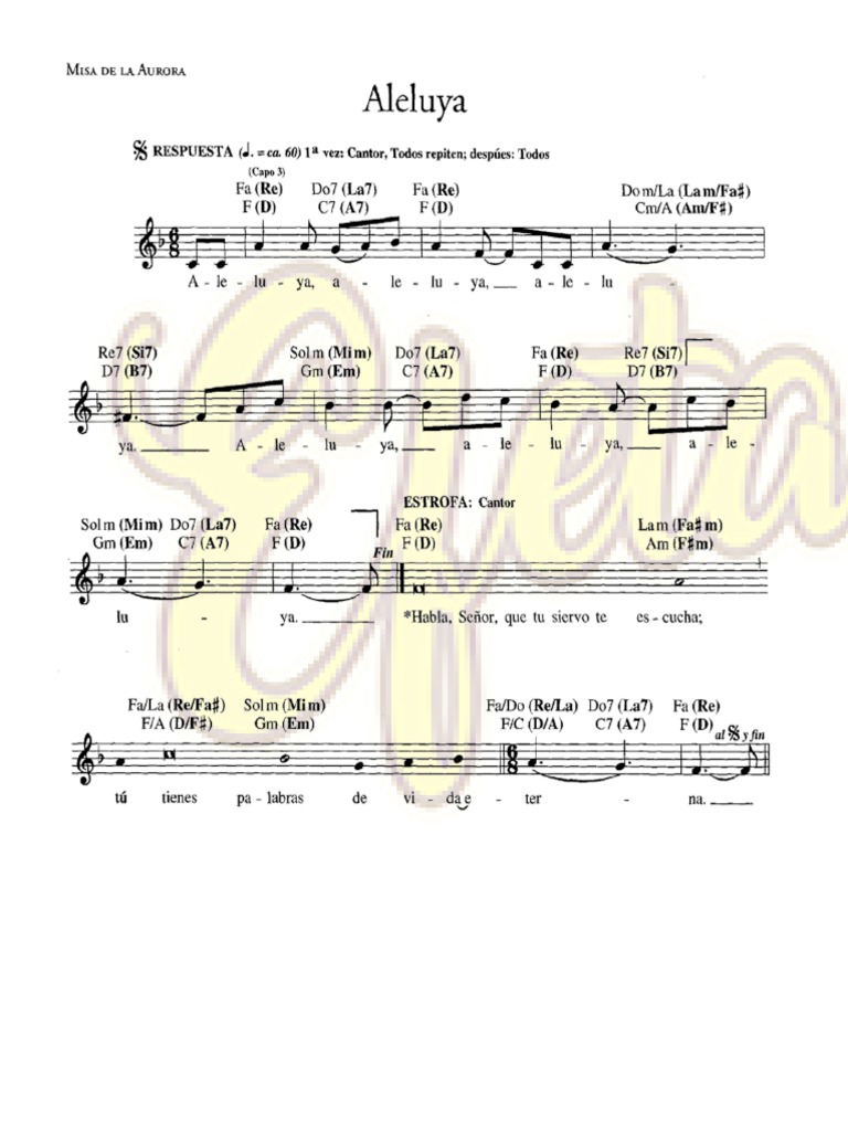 Aleluya | PDF