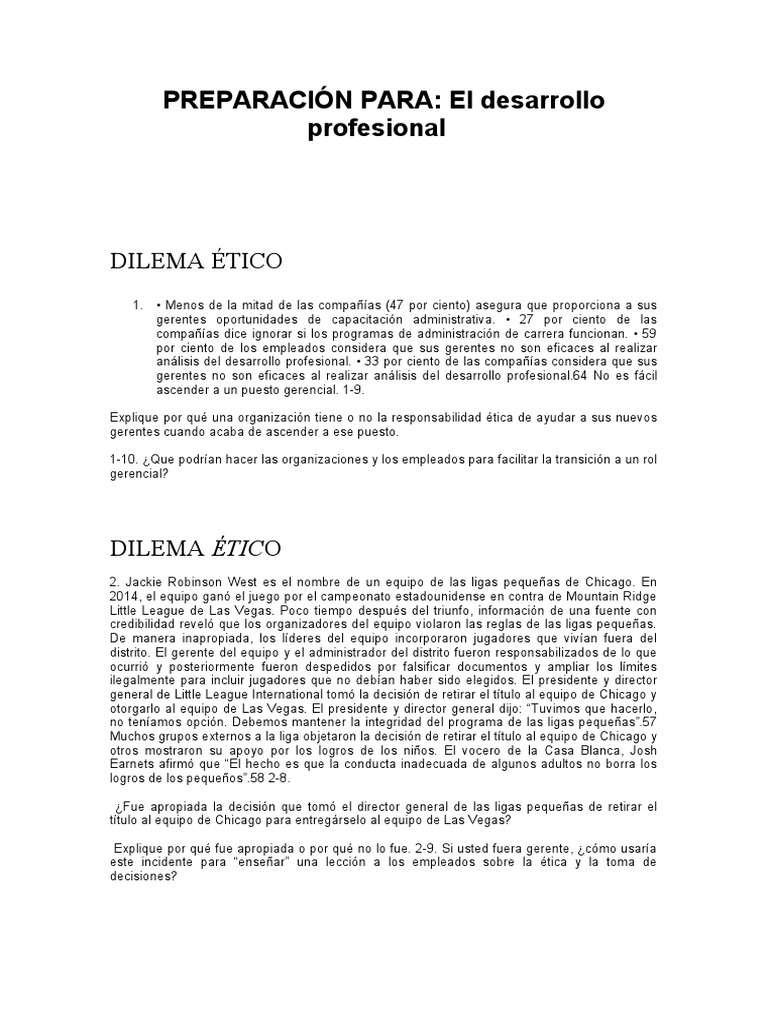Actividad Administacion I Dilemas Eticos | PDF | Cuidado de la salud ...