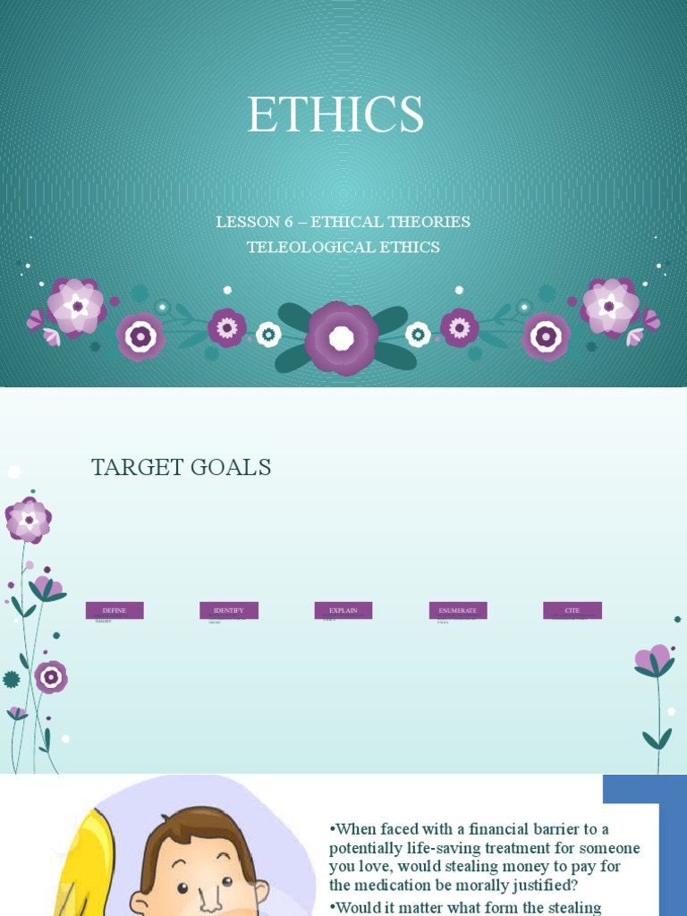 Ethics Lesson 6 | PDF | Hedonism | Pleasure