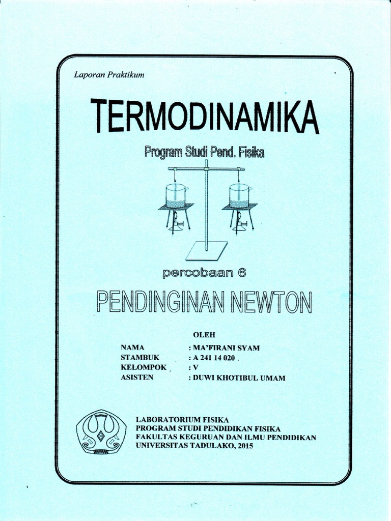 VI. Pendinginan Newton | PDF
