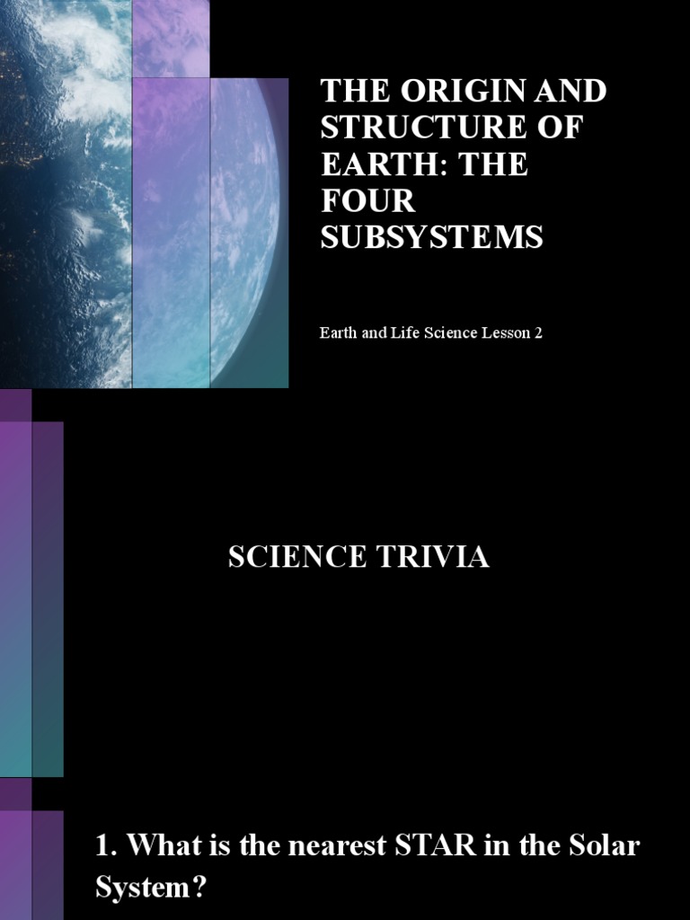 Earth's Four Subsystems Explained | PDF | Earth | Atmosphere
